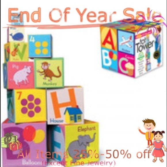 Eeboo | Toys | Nib Eeboo Alphabet And Numbers Oppenheim Best Toy | Poshmark